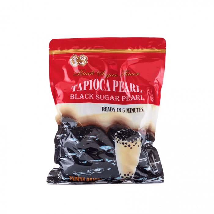 Köp Tapioca Pärlor Black Sugar 500g hos Coopers Candy