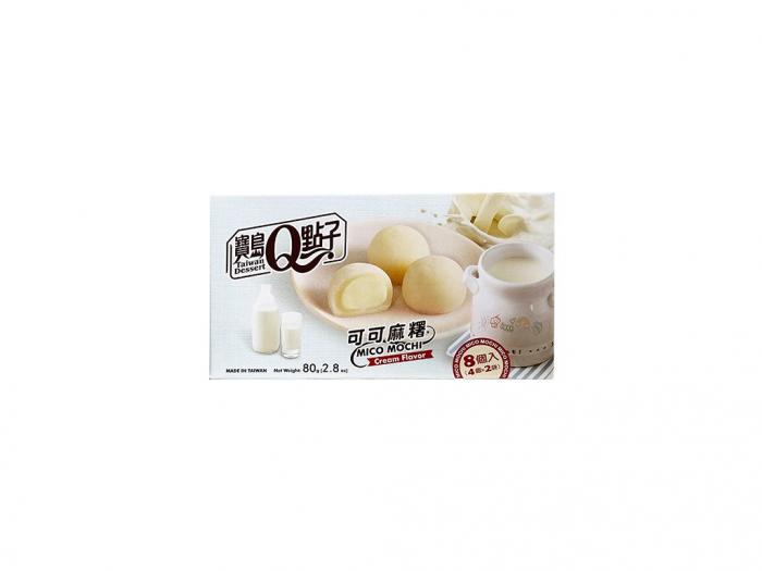 Köp Taiwan Dessert - Mico Mochi Cream Flavour 80g hos Coopers Candy