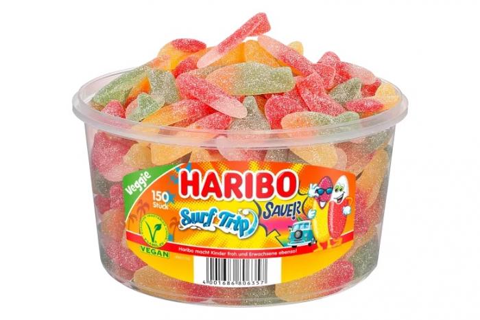 Köp Haribo Surf Trip Sour 1.2kg hos Coopers Candy