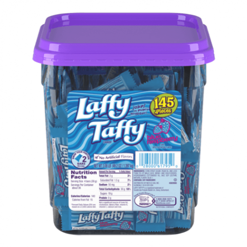Köp Laffy Taffy Blue Raspberry 145st hos Coopers Candy