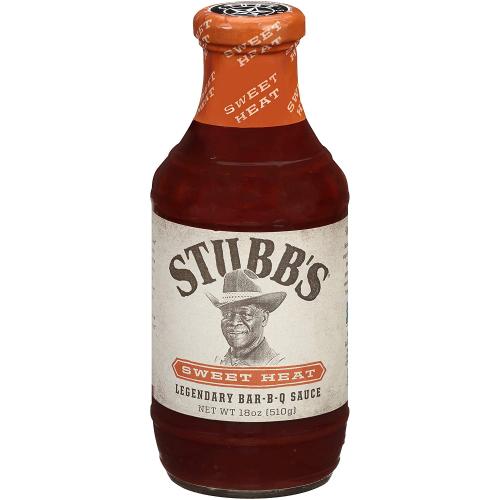 Köp Stubbs Sweet Heat BBQ Sauce 510g hos Coopers Candy