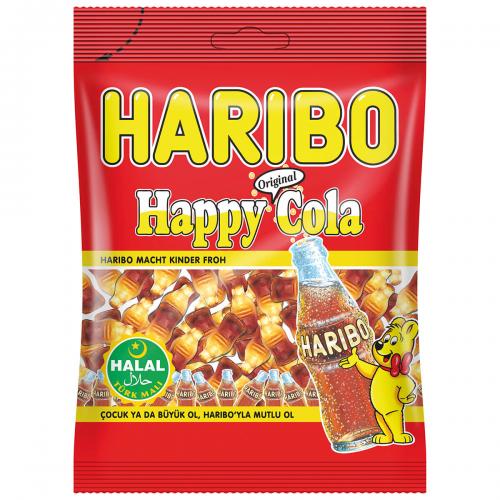 Köp Haribo Happy Cola 80g hos Coopers Candy