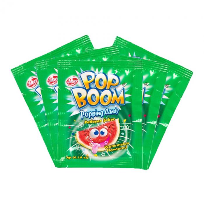 Köp Pop Boom Vattenmelon 5g x 5st hos Coopers Candy
