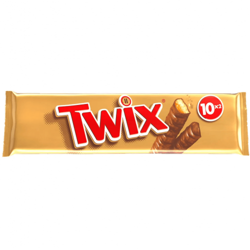 Köp Twix 10-Pack 500g hos Coopers Candy