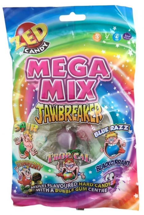Köp Zed Candy Mega USA Mix Jawbreakers 148g hos Coopers Candy