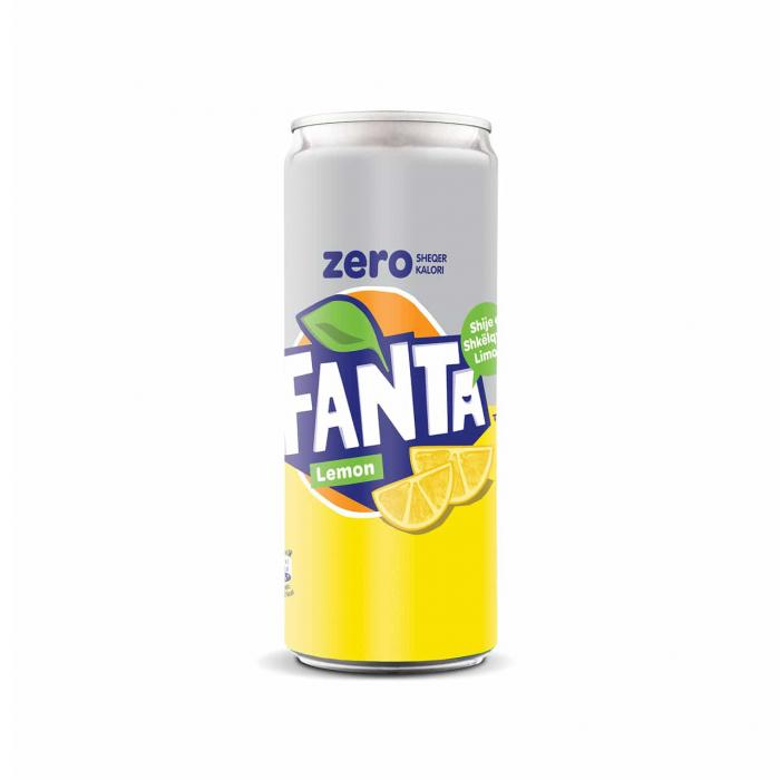 Köp Fanta Lemon Zero 33cl hos Coopers Candy