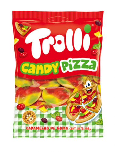 Köp Trolli Pizza 100g hos Coopers Candy