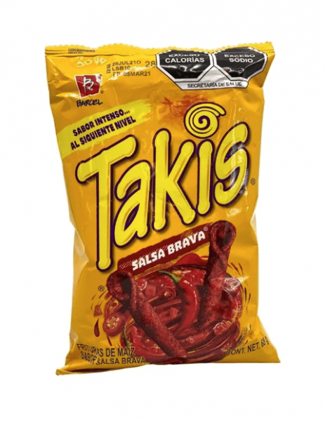 Köp Takis Salsa Brava 70g hos Coopers Candy