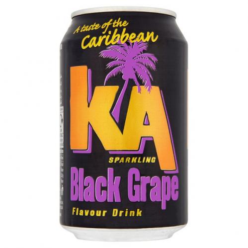 Köp KA Black Grape 33cl x 24st (helt flak) hos Coopers Candy