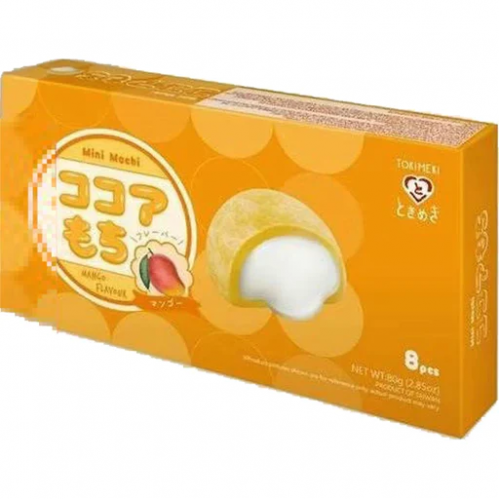 Köp Tokimeki Mini Mochi Mango Flavour 80g hos Coopers Candy
