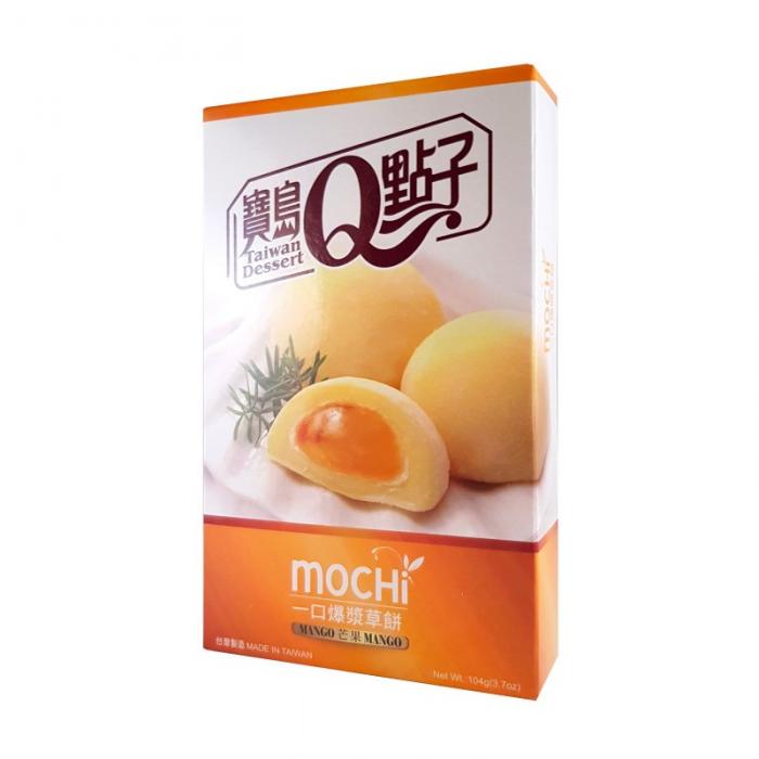 Köp Taiwan Dessert - Mochi Cake Mango 104g hos Coopers Candy