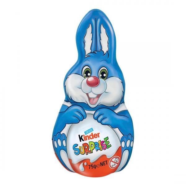 Köp Kinder Surprise Bunny Blue 75g hos Coopers Candy