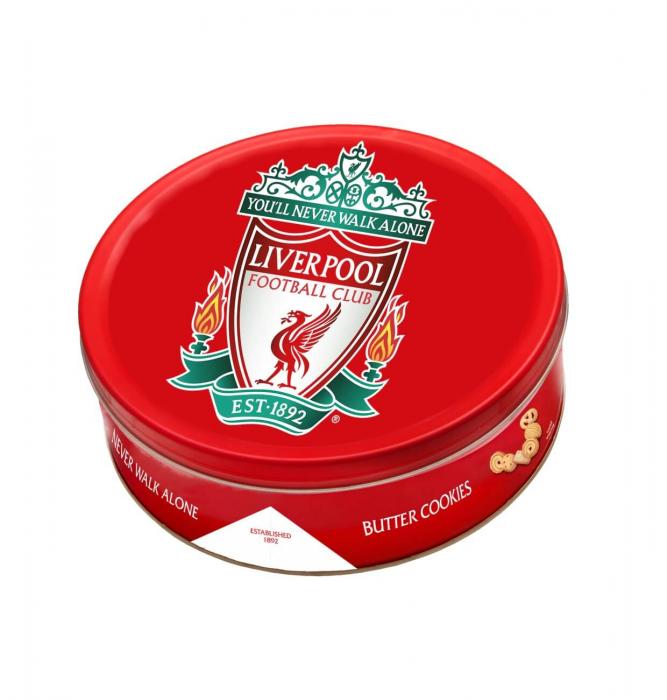 Köp Liverpool Butter Cookies 340g hos Coopers Candy