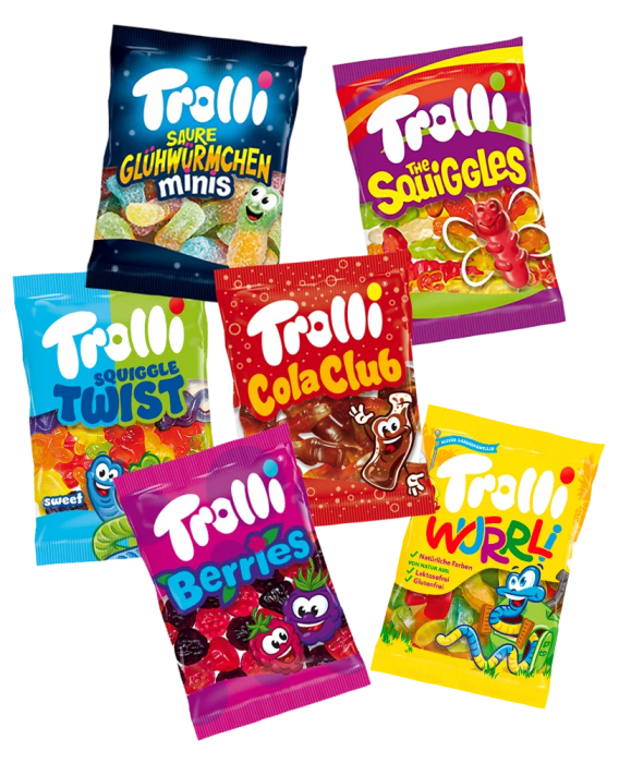 Köp Trolli Multi Mix 430g hos Coopers Candy