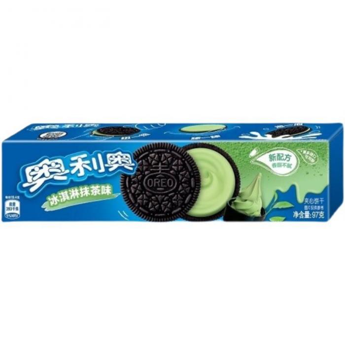 Köp Oreo Ice Cream Matcha Flavour 97g hos Coopers Candy