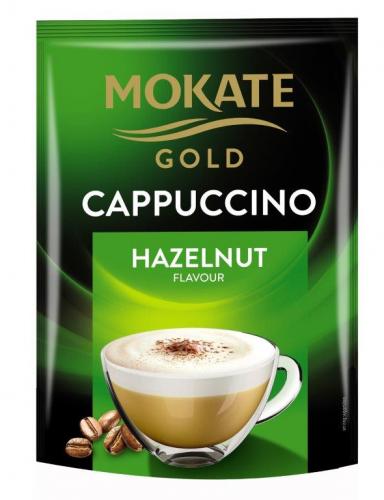 Köp Mokate Gold Instant Cappuccino Hazelnut 100g hos Coopers Candy