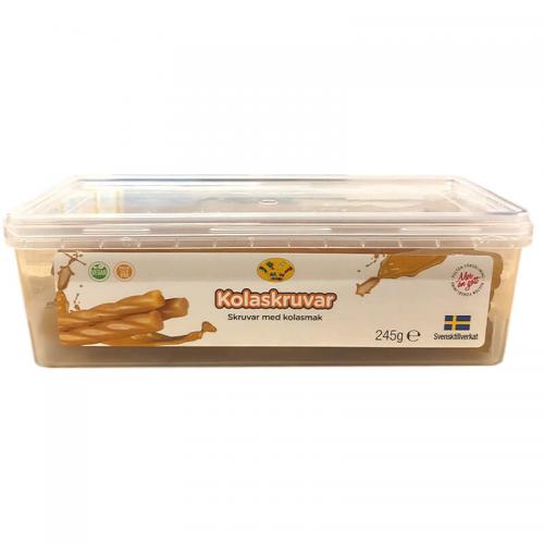 Köp Scandi Candy Kolaskruvar 245g hos Coopers Candy