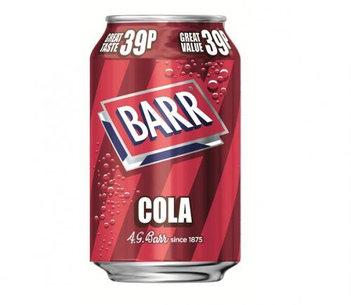Köp Barr Cola 33cl hos Coopers Candy