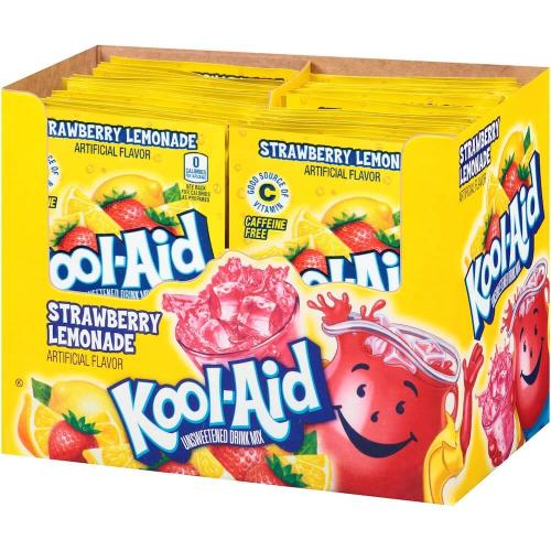 Köp Kool-Aid Soft Drink Mix - Strawberry Lemonade 5.3g x 48st hos ...