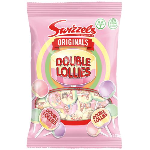 Köp Swizzels Double Lollies 130g hos Coopers Candy