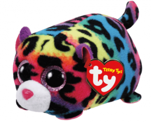 Köp TY Teeny Tys Jelly - Multifärgad Leopard 9cm hos Coopers Candy