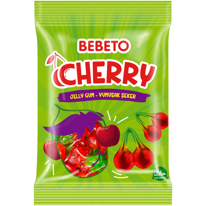 Köp Bebeto Cherry 80g hos Coopers Candy