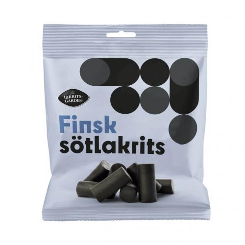 Köp Lakritsgården Finsk Sötlakrits 200g hos Coopers Candy