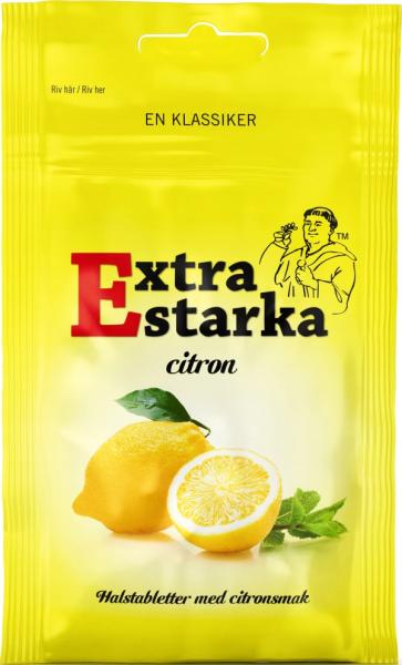 Köp Extra Starka Citron 80g hos Coopers Candy