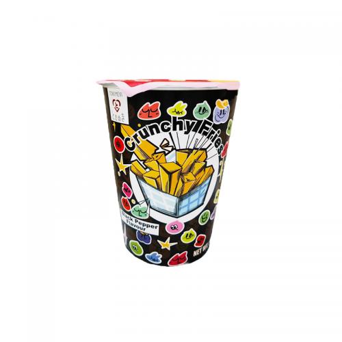 Köp Tokimeki Crunchy Potato Fries Black Pepper 50g hos Coopers Candy