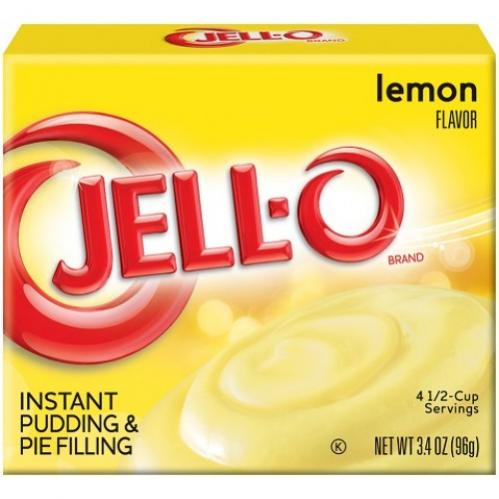Köp Jello Instant Pudding Lemon 96g hos Coopers Candy