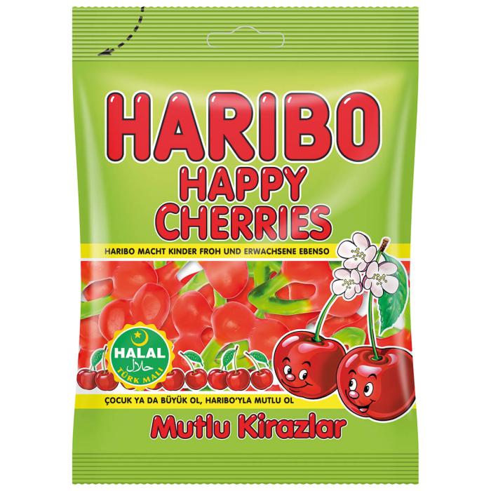 Köp Haribo Happy Cherries 75g hos Coopers Candy