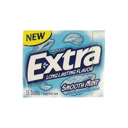 Wrigleys Extra Smooth Mint - present/presenttips