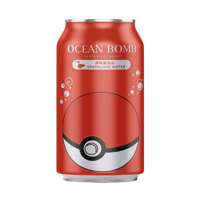 Ocean Bomb Pokemon Pokeball Original Sparkling Water 330ml - present ...