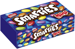 Köp Smarties Minis 375g hos Coopers Candy