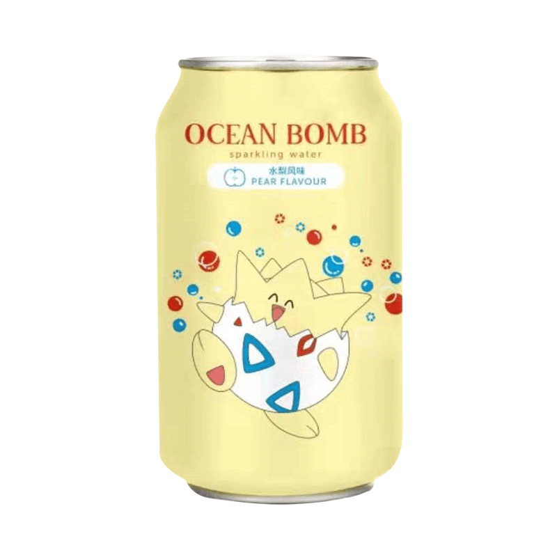 Ocean Bomb Pokemon Mewtwo Strawberry Flavour 330ml - present/presenttips