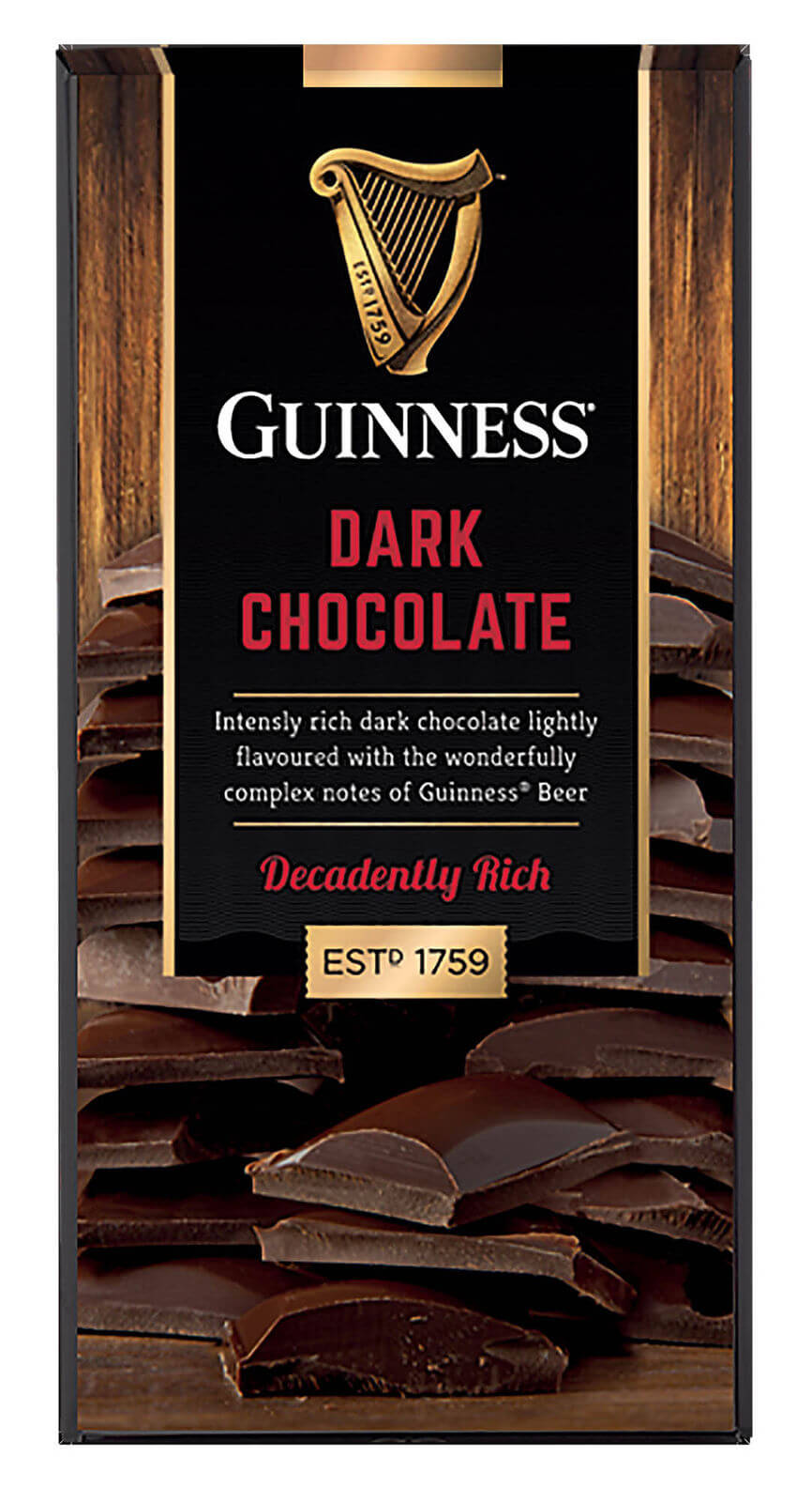 Guinness Dark Chocolate Bar 90g - present/presenttips
