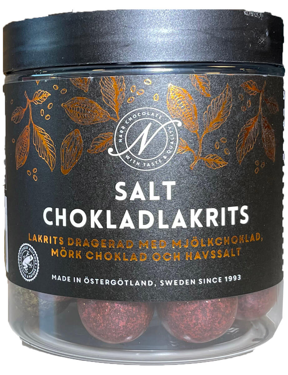 Fazer Lakritsi Chocolate & Liquorice 140g - present/presenttips
