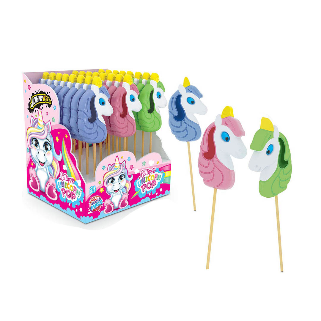 Johny Bee Unicorn Pop Candy 50g - present/presenttips