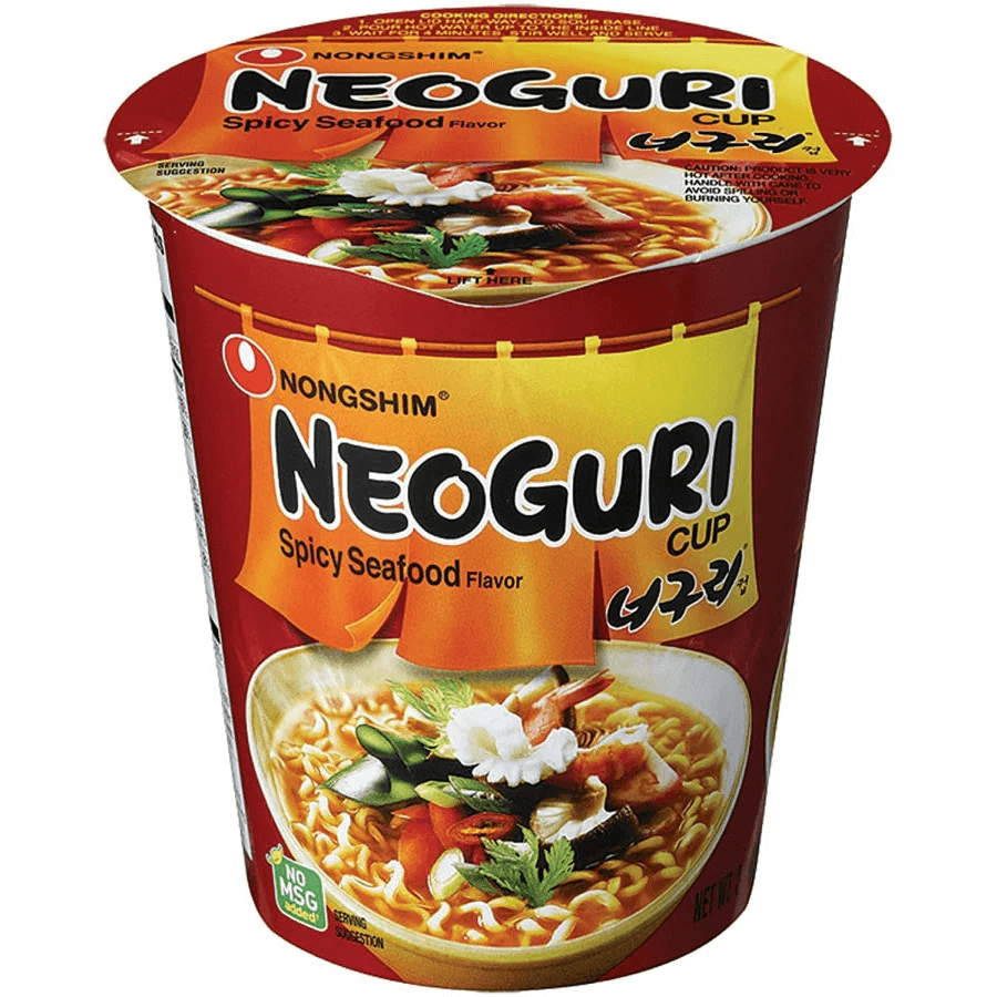 Nongshim Neoguri Seafood & Spicy Cup 62g - present/presenttips