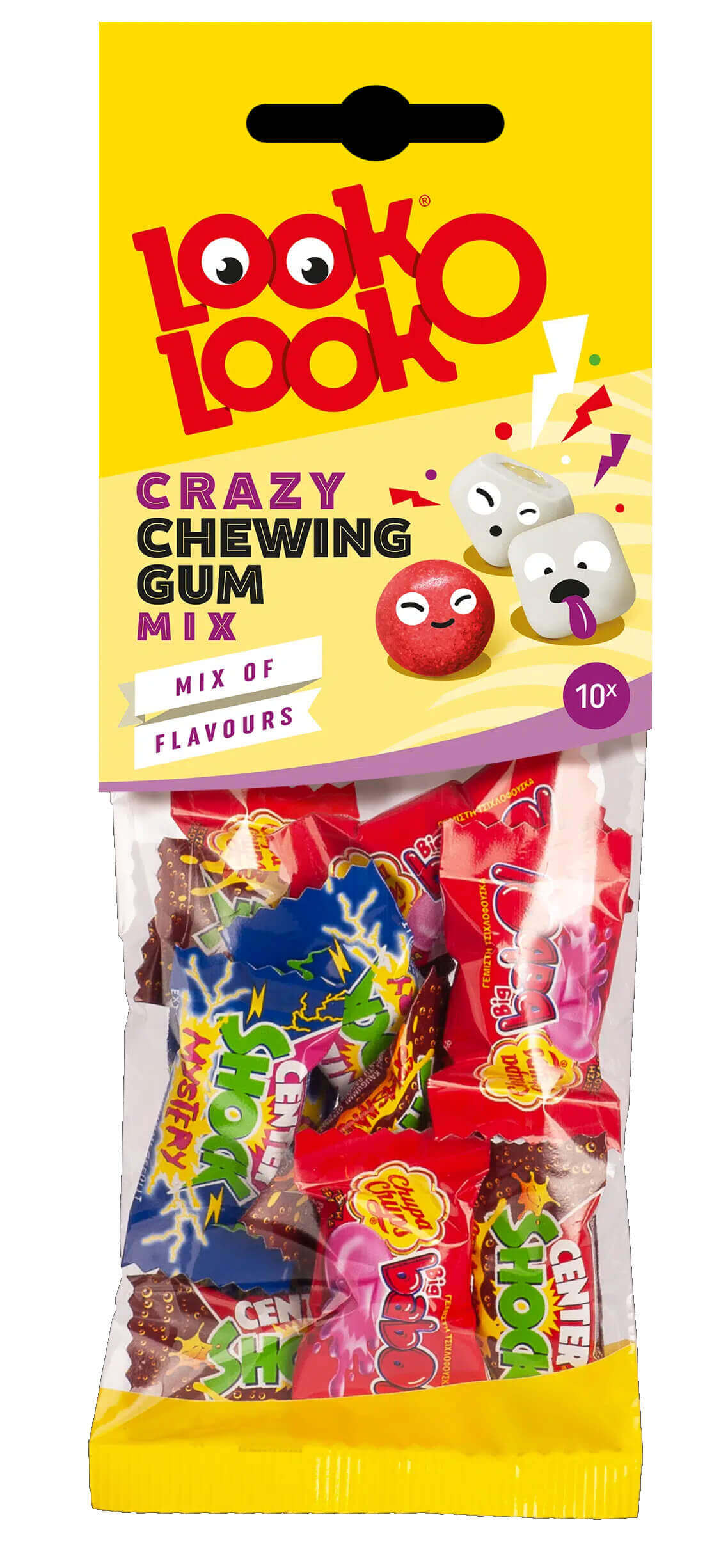 Look-O-Look Crazy Chewing Gum 45g - present/presenttips