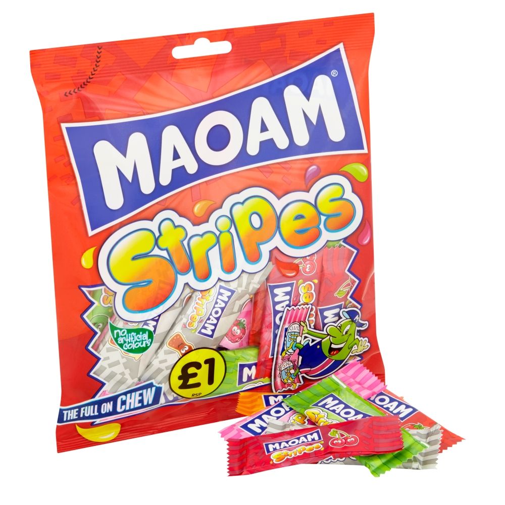 Haribo Maoam Stripes 160g - present/presenttips