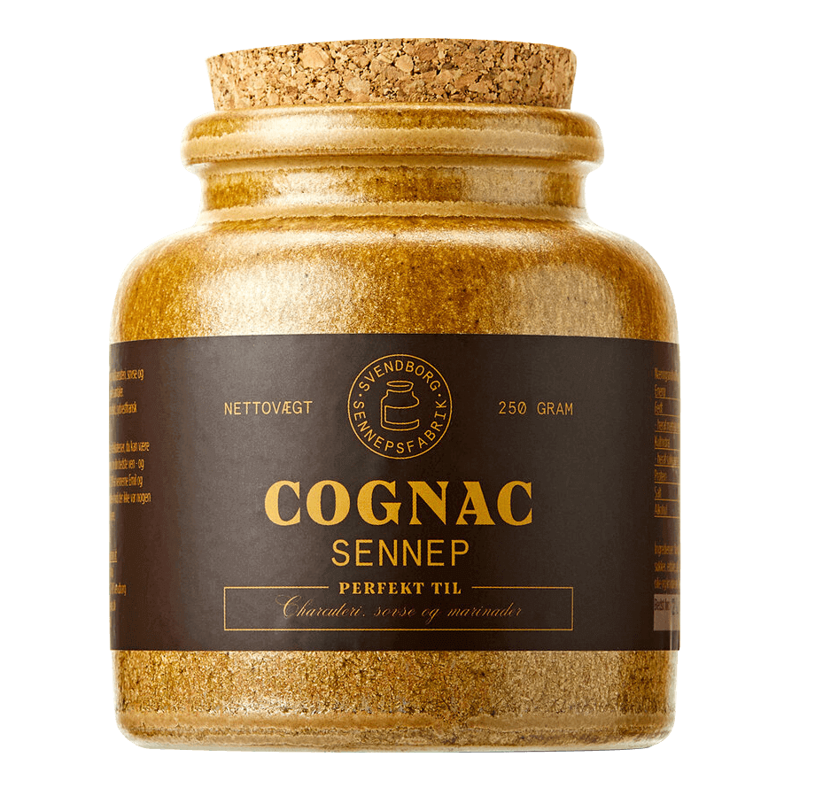 Svendborg Senapsfabrik - Senap Cognac 250g - present/presenttips