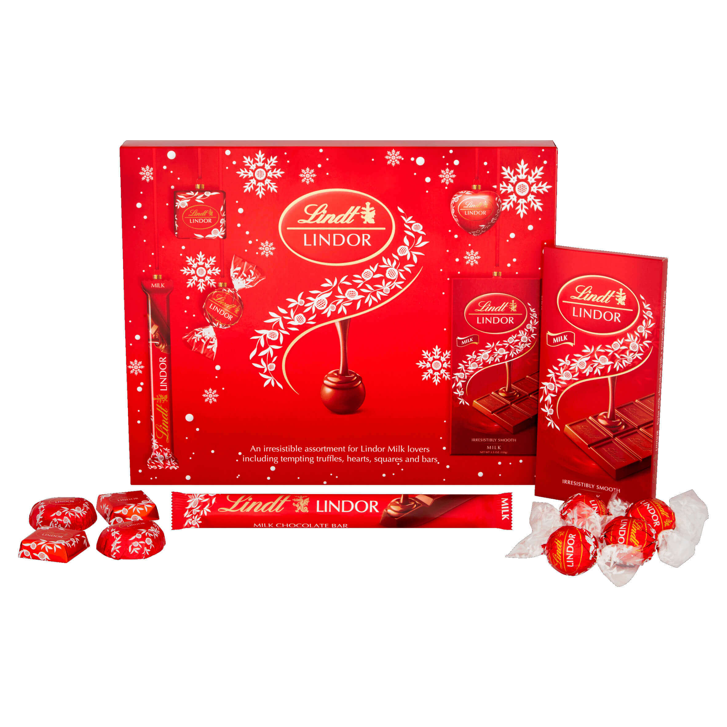 Lindt Lindor Milk Chocolate Selection Box 234g - present/presenttips