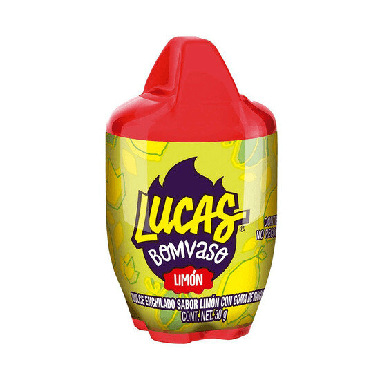 Köp Lucas Bomvaso Limon 30g hos Coopers Candy